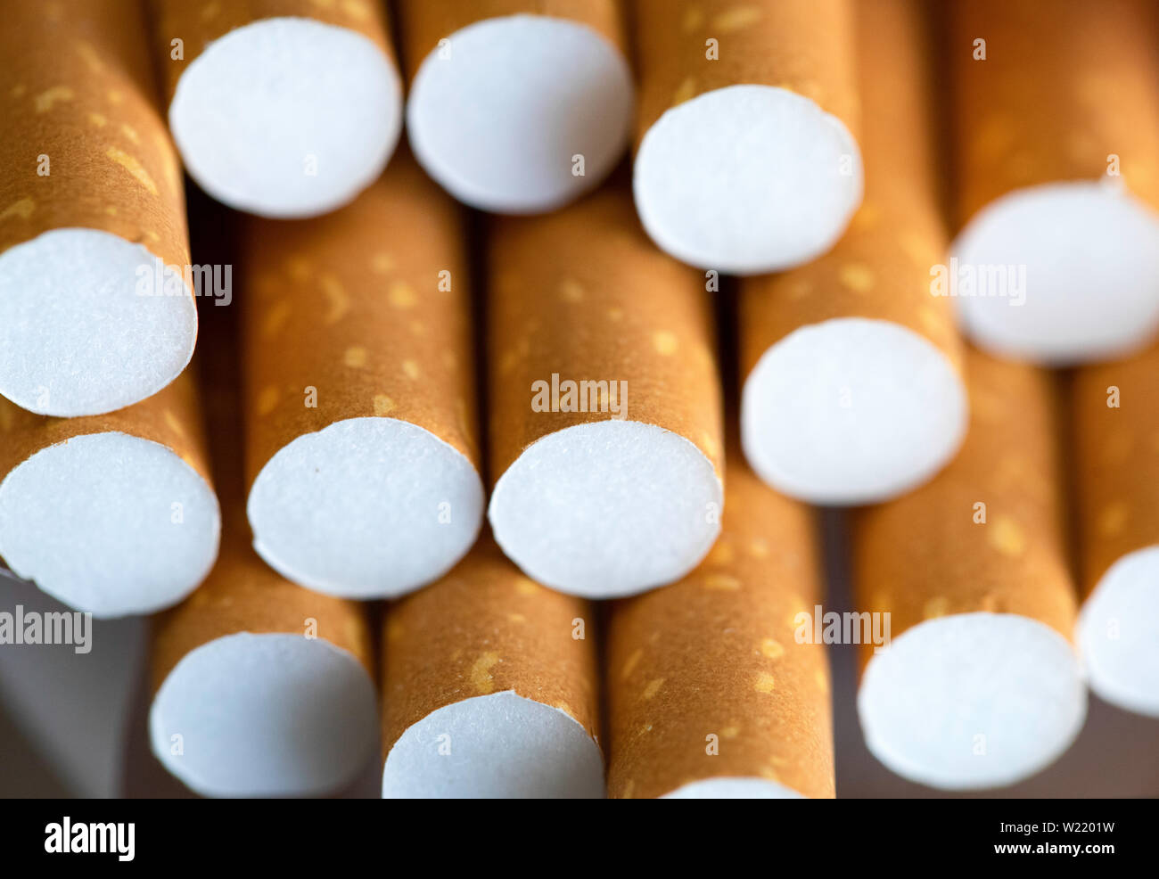 Cigarettes filters - close up and full frame photo Stock Photo - Alamy