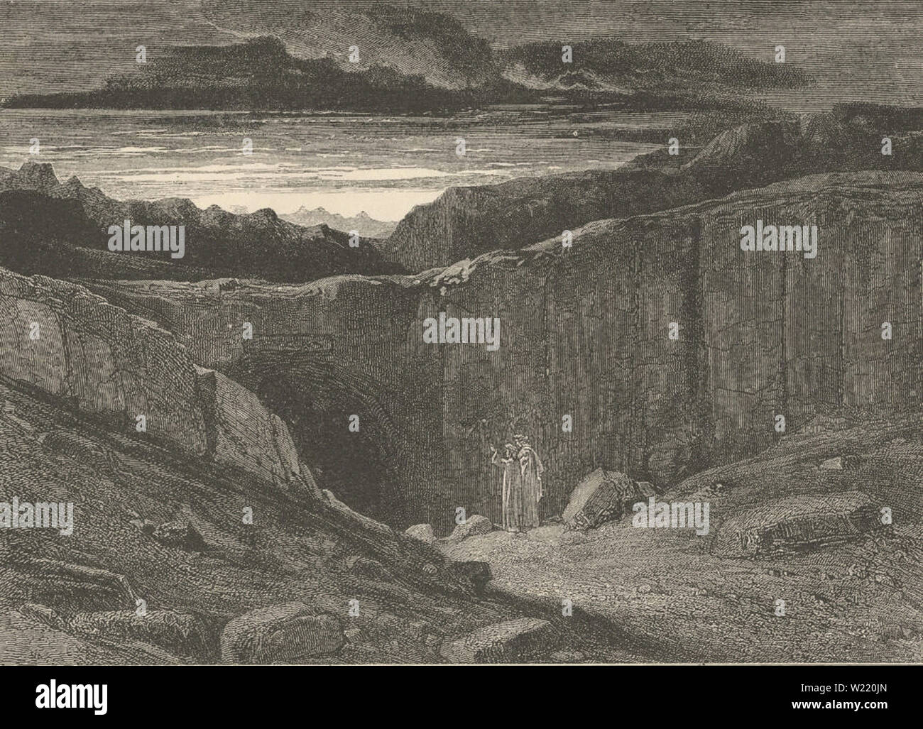 Canto 3 of inferno hi-res stock photography and images - Alamy