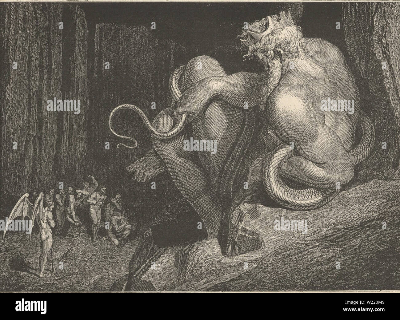 Gustave Doré - Inferno Canto 5 Stock Photo - Alamy