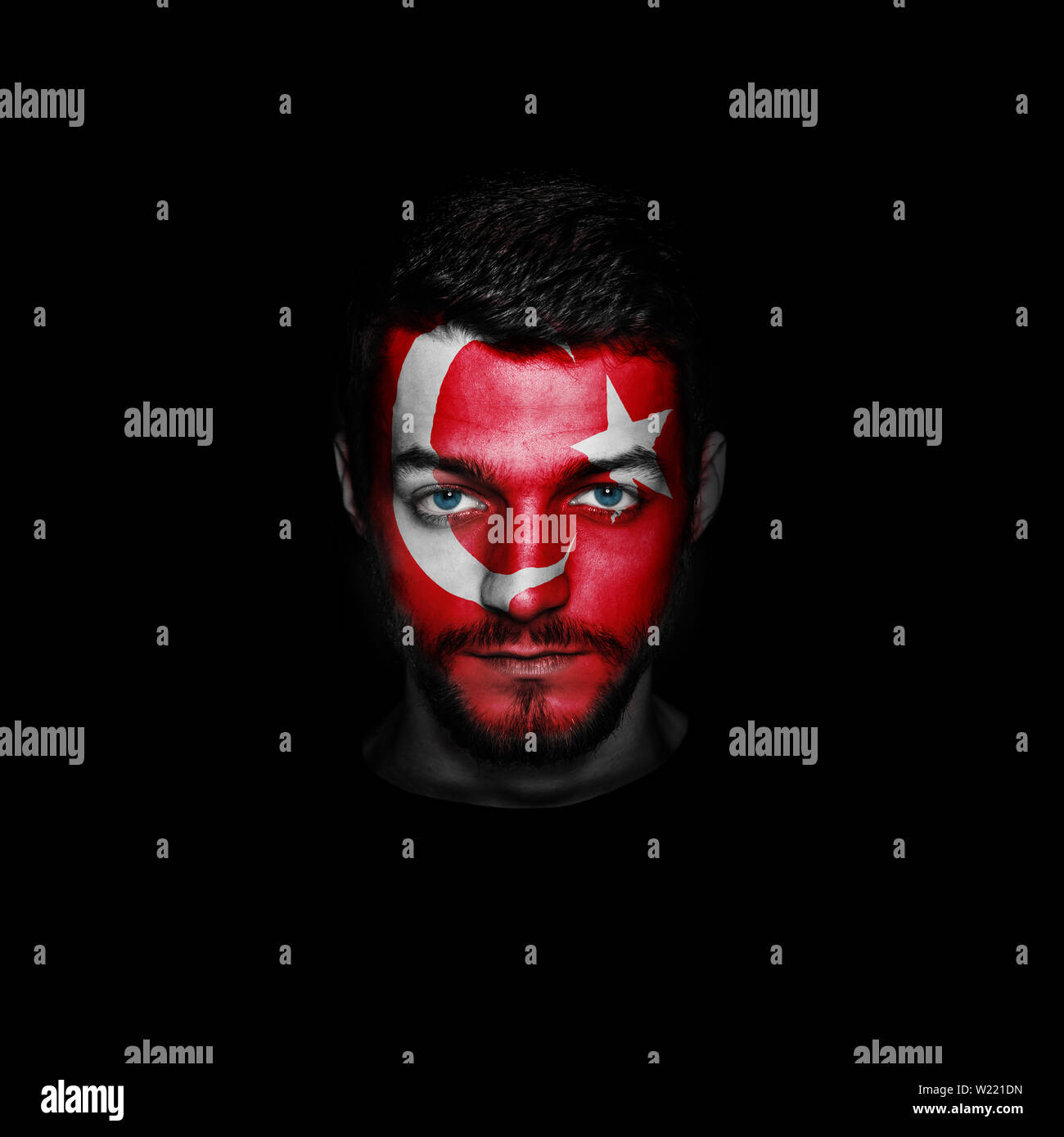 Turkey face paint hi-res stock photography and images - Alamy