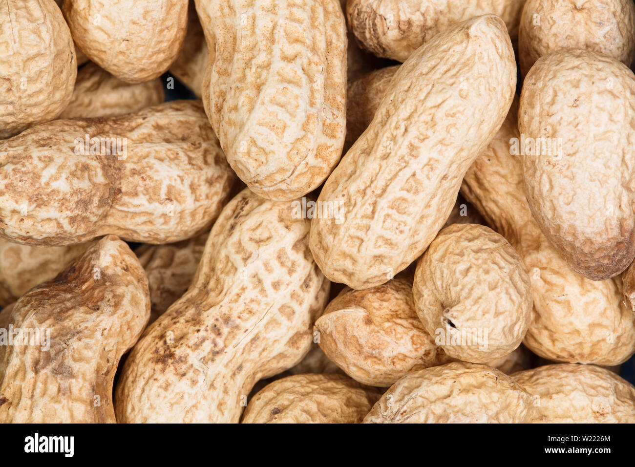 Peanuts. Cooked peanuts on sale at fruit market Stock Photo - Alamy