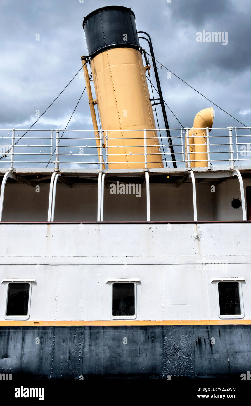 SS Nomadic Belfast Stock Photo - Alamy