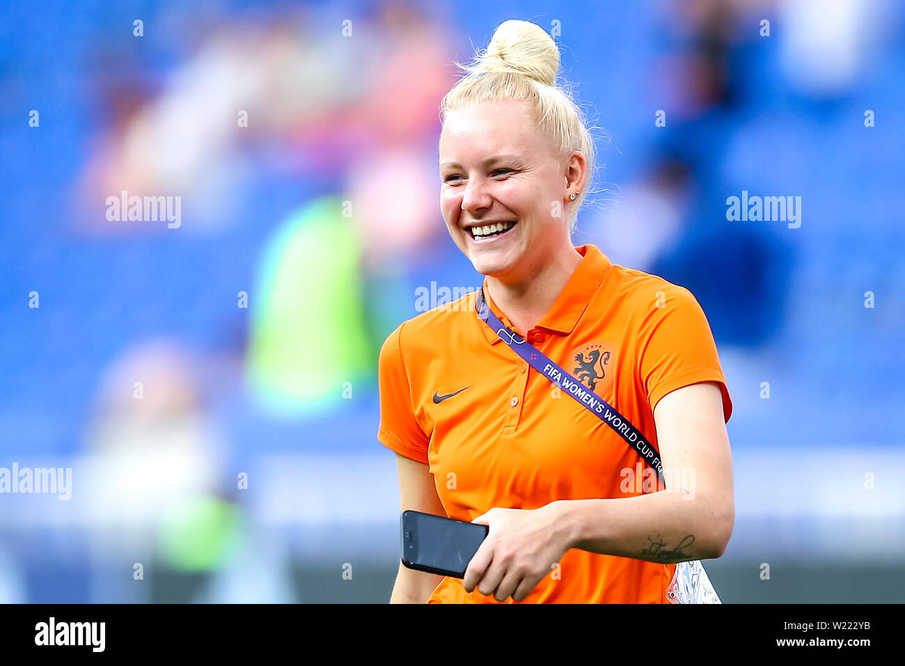 LYON, 03-07-2019 ,Stade de Lyon, World championship 2019 , Semi-final ...