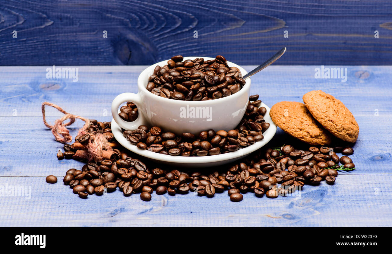 Arabica robusta coffee variety. Beverage for inspiration and energy ...