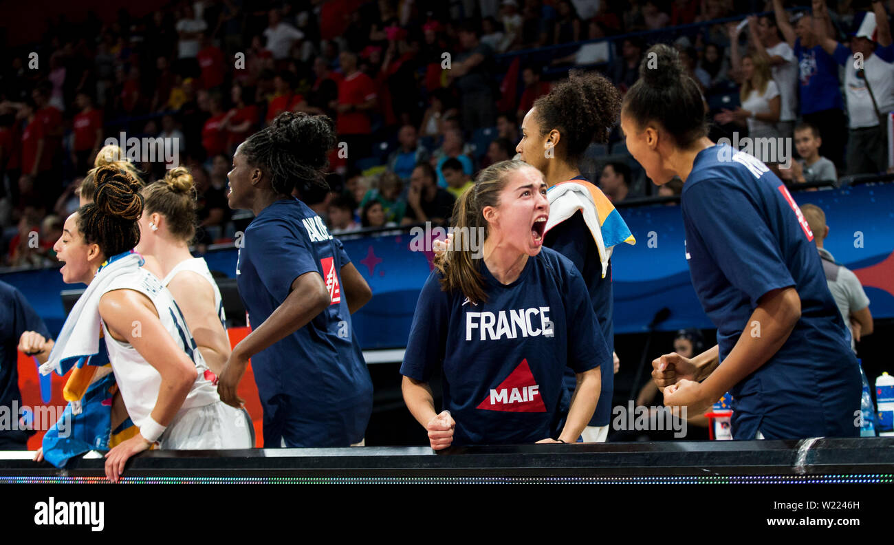 The players of FRA celebrates after scoring Stock Photo - Alamy