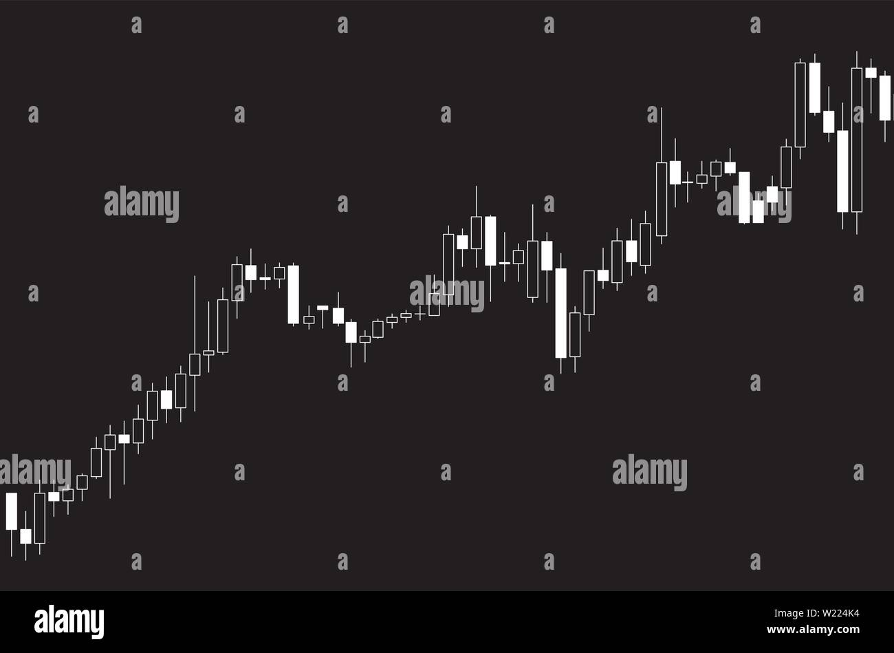 Japanese candlesticks charting Stock Vector Images - Alamy