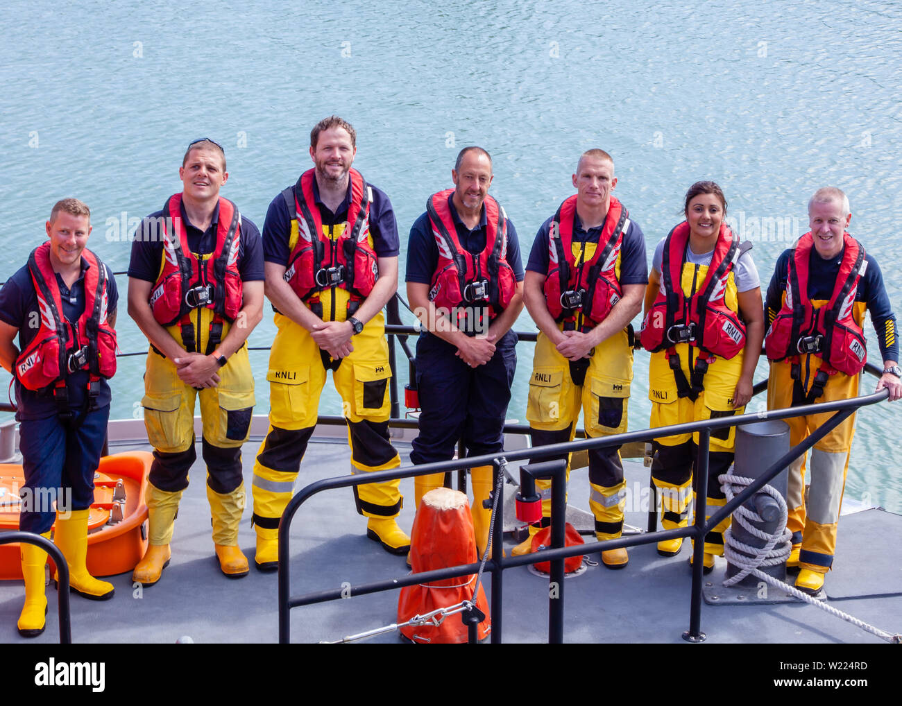 Rnli Lifeboat Crew Member High Resolution Stock Photography and Images ...