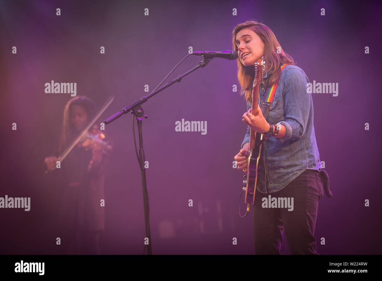 Roskilde, Denmark. July 04th, 2019. The American singer and songwriter ...