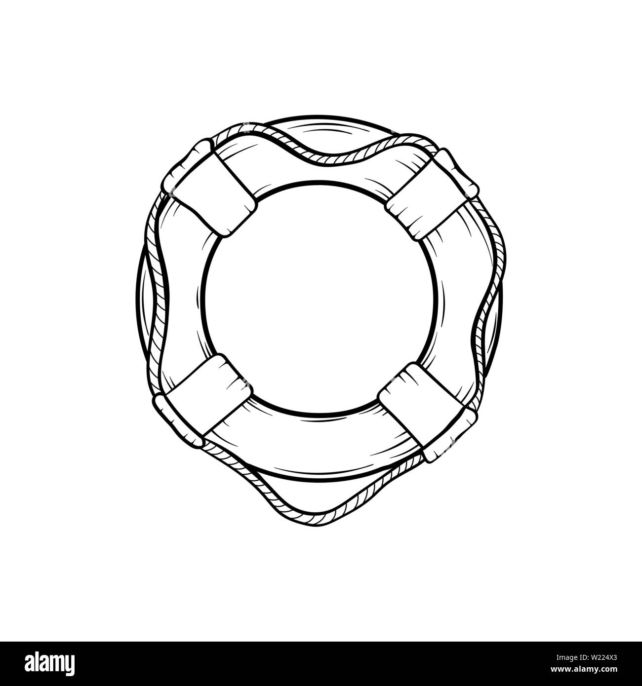 Swimming tool icon outline Stock Vector Images - Alamy