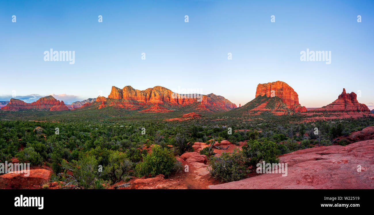 Red Rocks landscape , Sedona, Arizona Stock Photo - Alamy