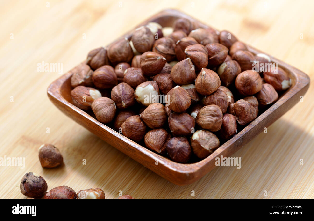 Broken hazelnut nutshell in hi-res stock photography and images - Alamy