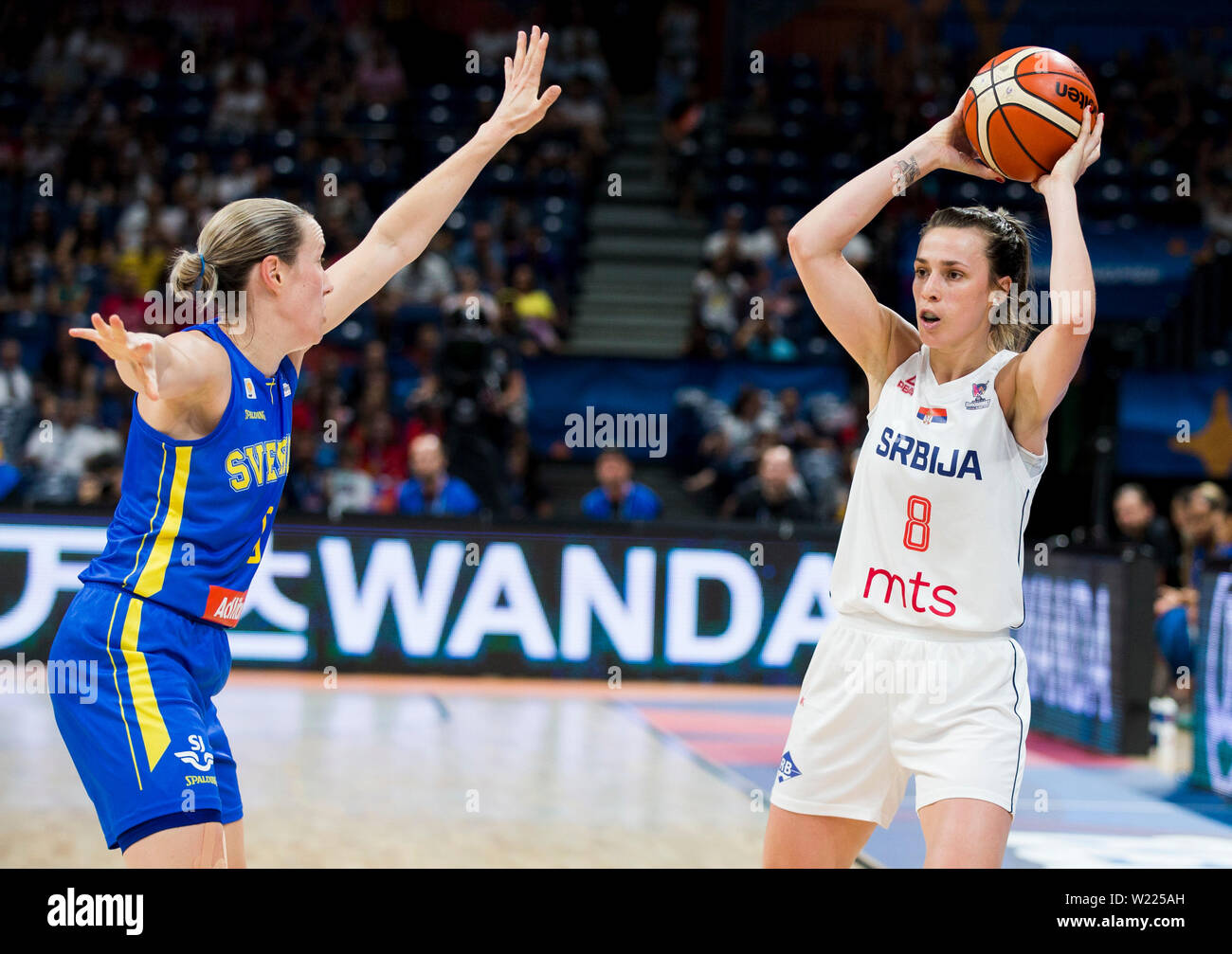Nevena Jovanovic of SRB in action Stock Photo - Alamy