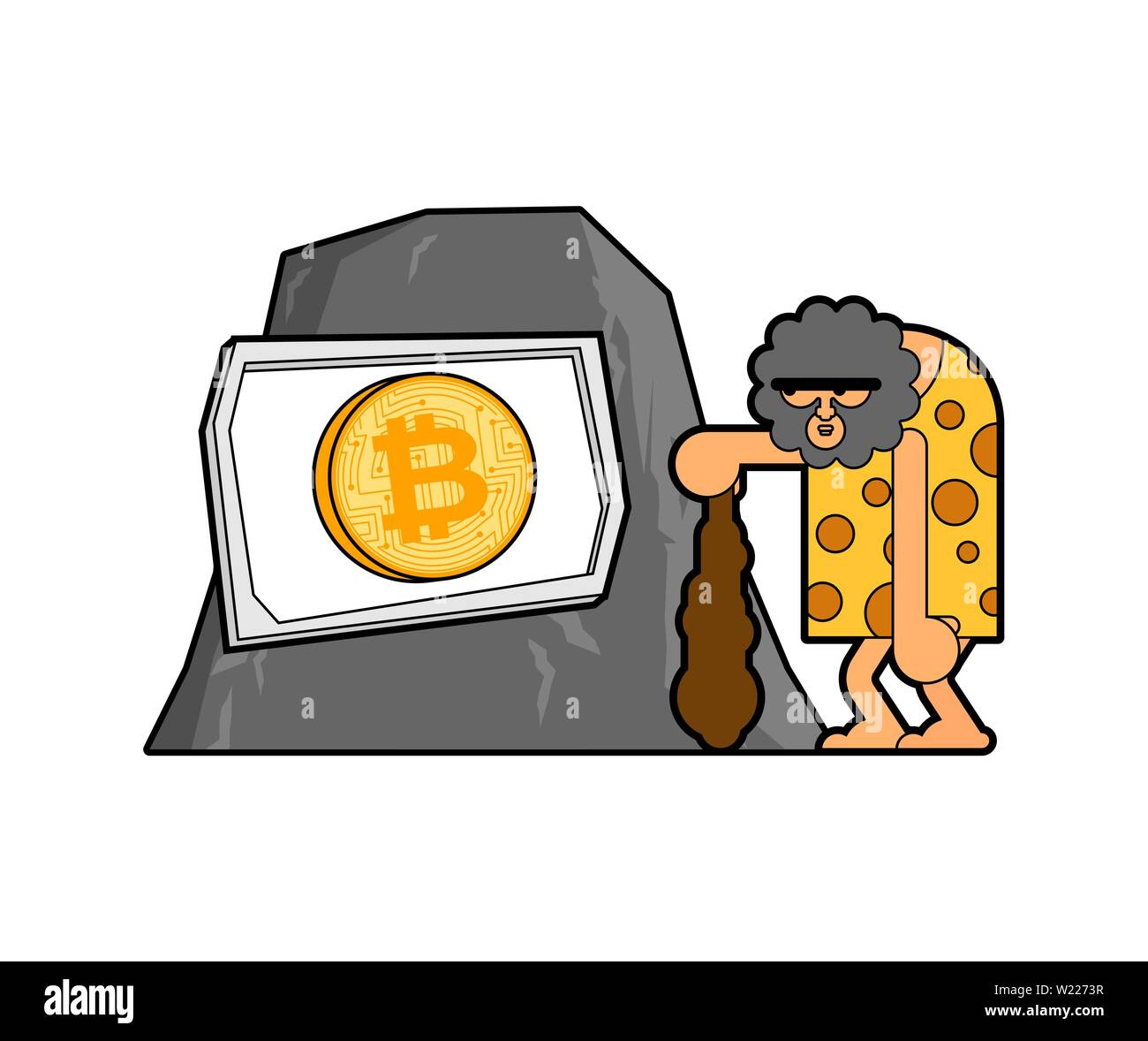 Neanderthal man digital art hi-res stock photography and images - Alamy