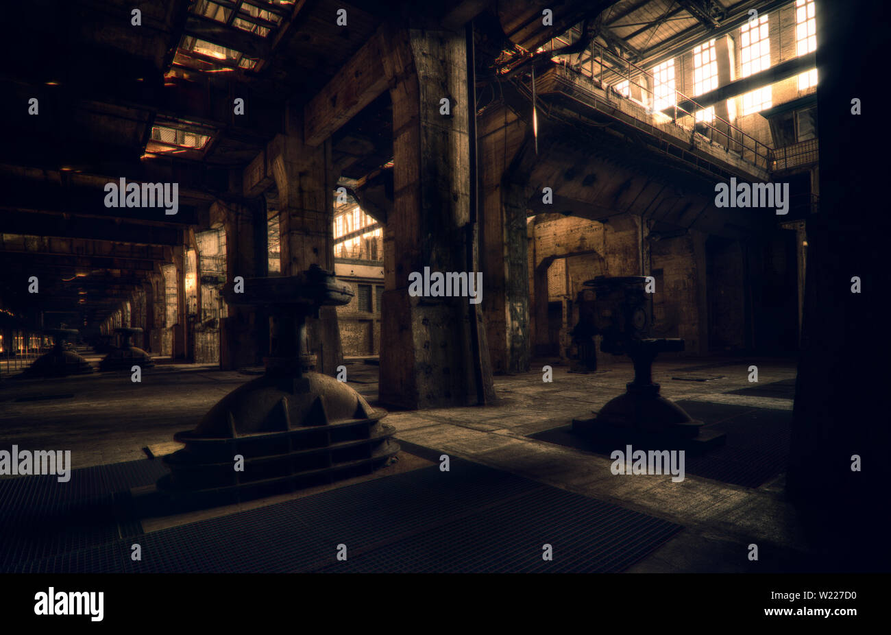Lost place power plant hi-res stock photography and images - Alamy