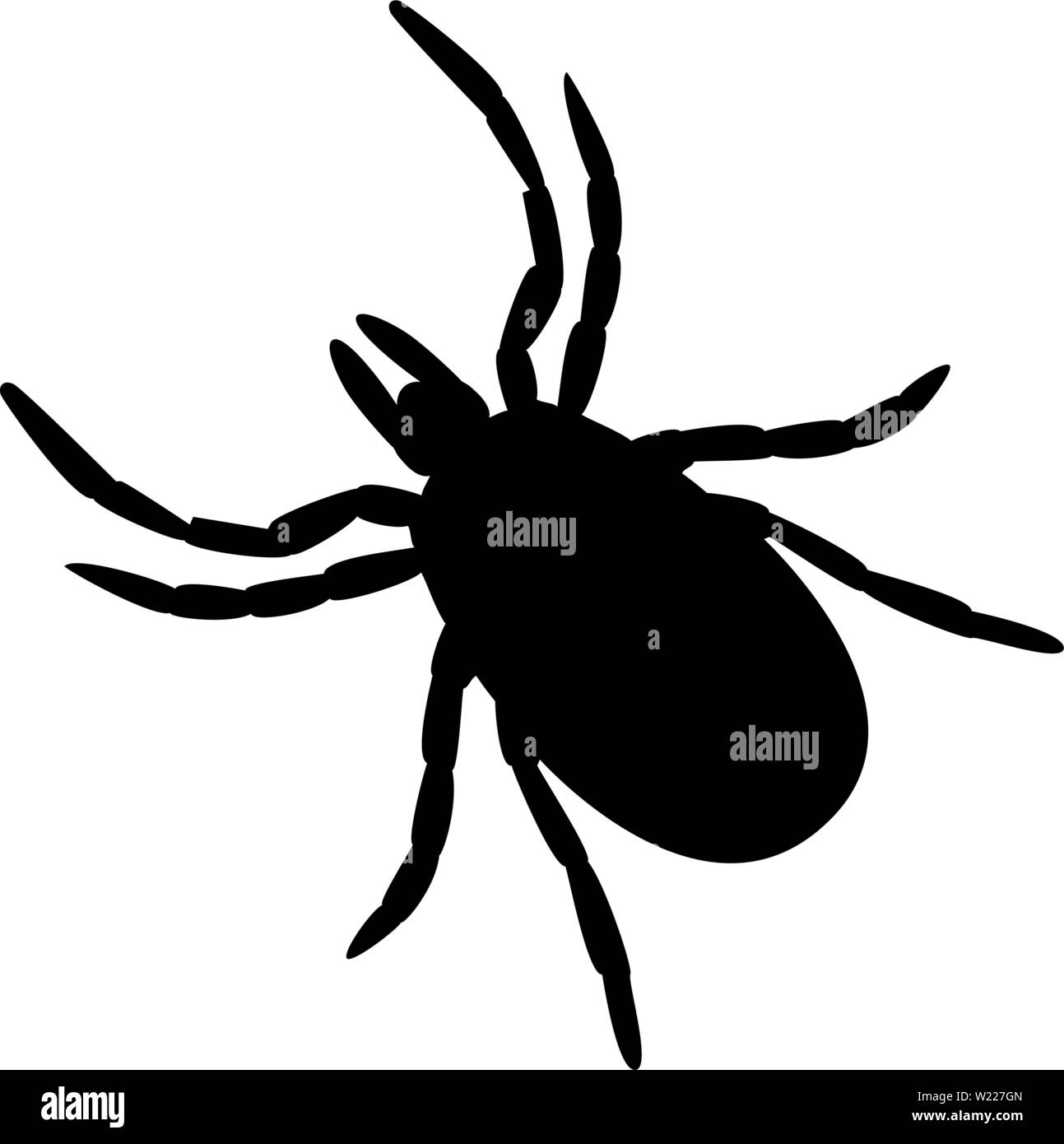 simple black and white tick symbol or icon on white background Stock ...