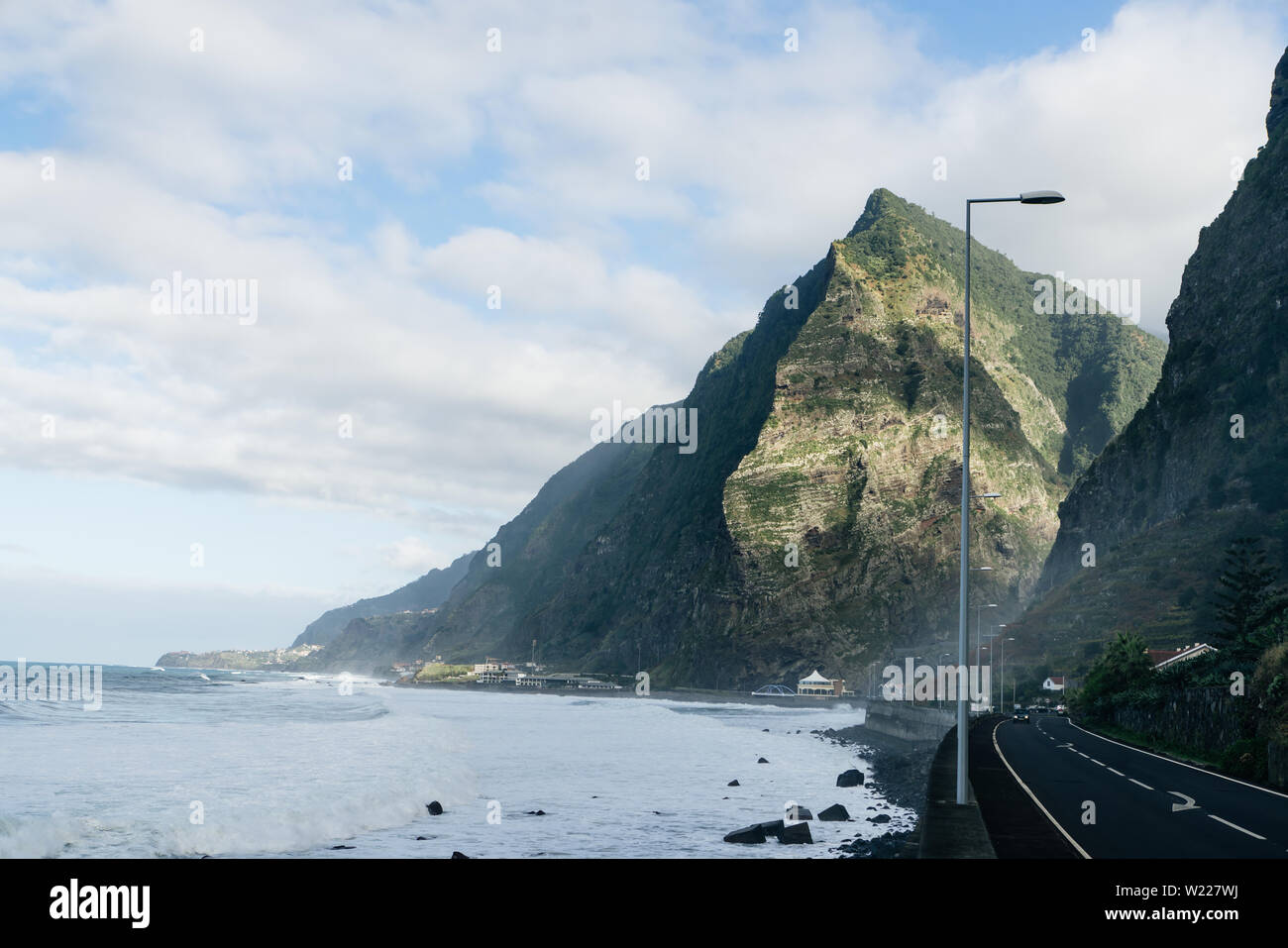 Road to blue sky in madeira island hi-res stock photography and images ...