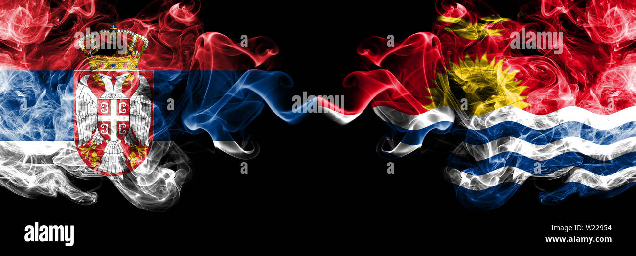 Serbia vs kiribati hi-res stock photography and images - Alamy