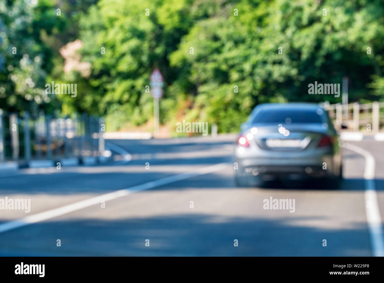 Left turning vehicle hi-res stock photography and images - Alamy