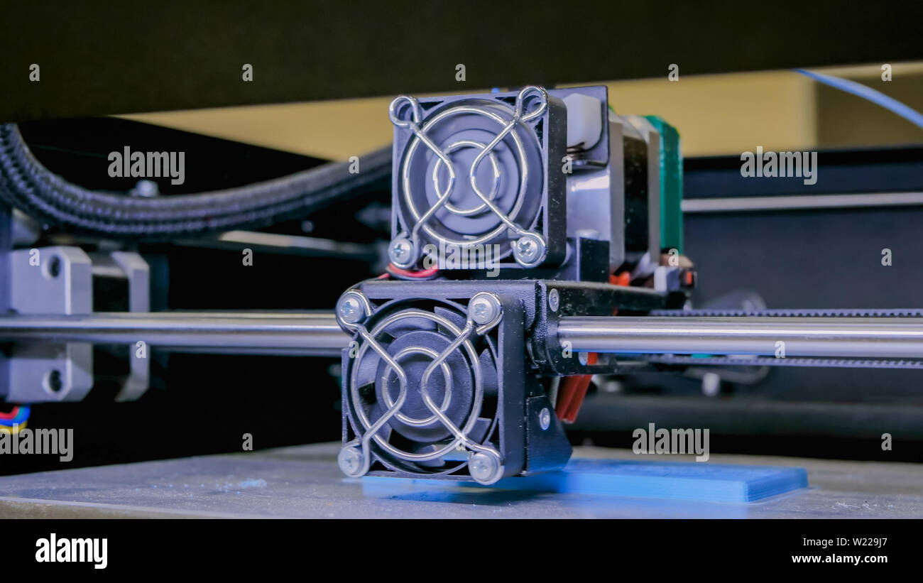 3D printer during work Stock Photo - Alamy