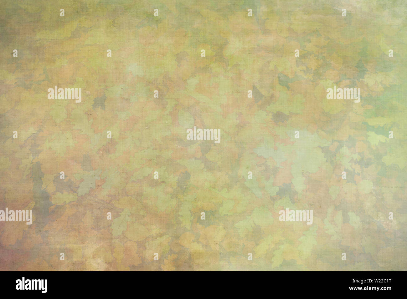 Autumn leaves, desaturated, faded, bleached, with canvas texture,use ...