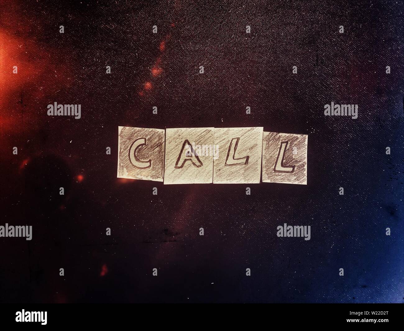 ability word on the dark background written on small pieces Stock Photo ...