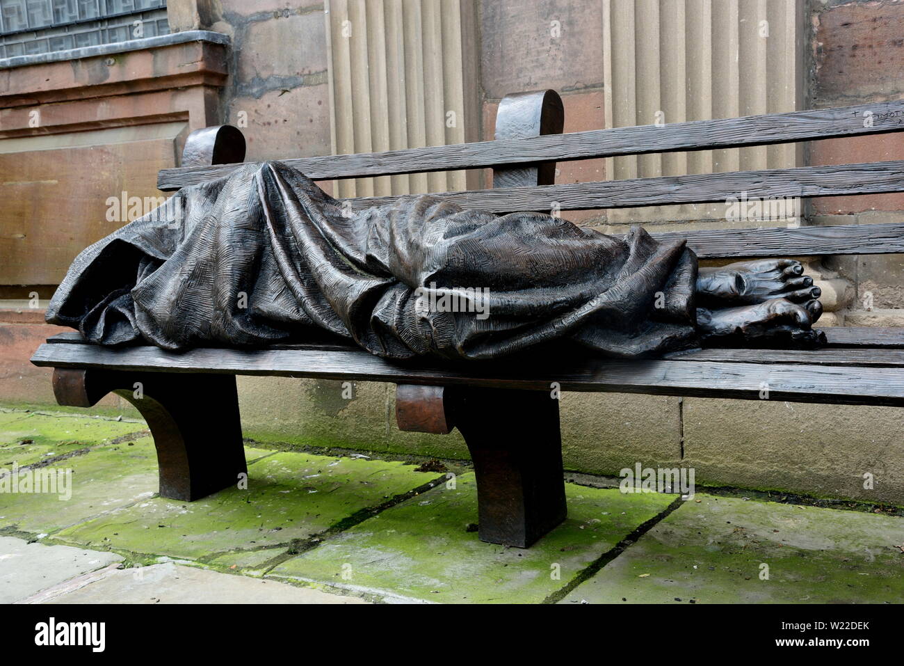 Homeless jesus by timothy schmalz hi-res stock photography and images ...