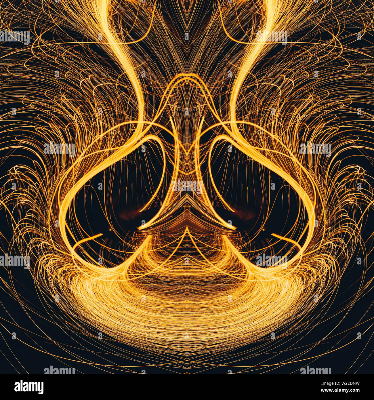 Liquid gold effect oil painting artwork. Creative luxury design. Golden ...