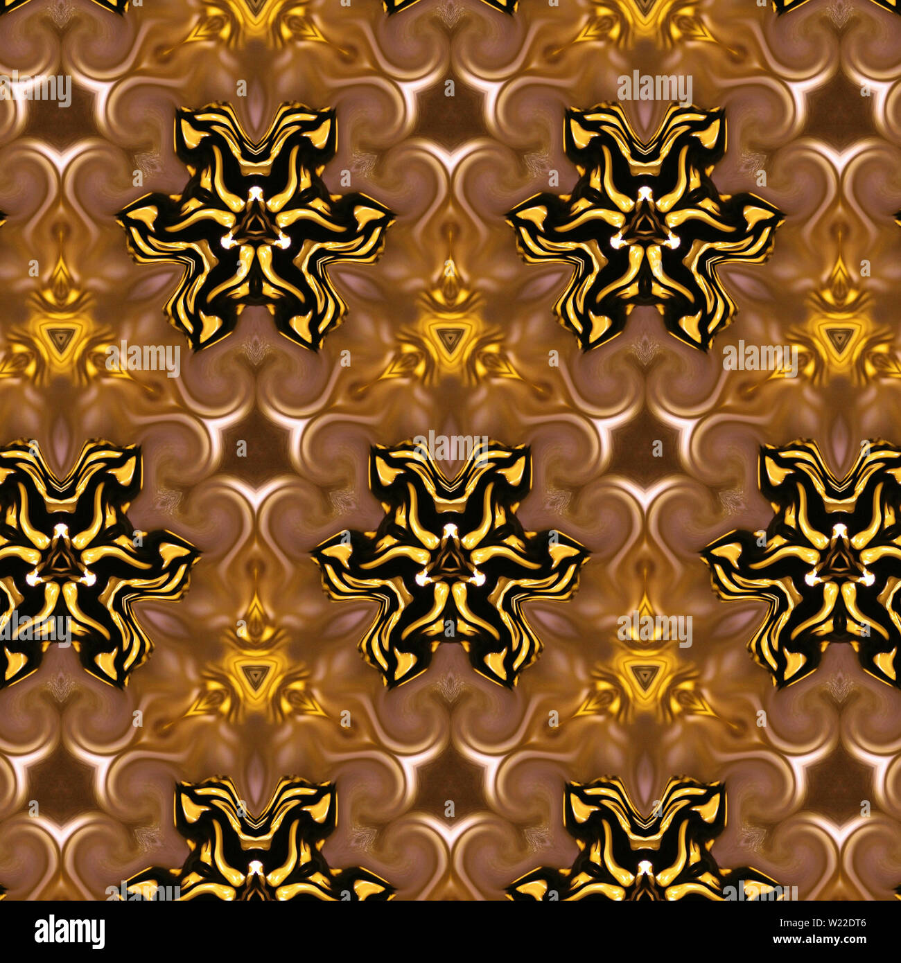 Liquid gold effect oil painting artwork. Creative luxury design. Golden ...