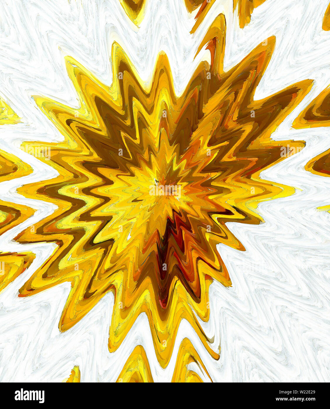 Liquid gold effect oil painting artwork. Creative luxury design. Golden ...