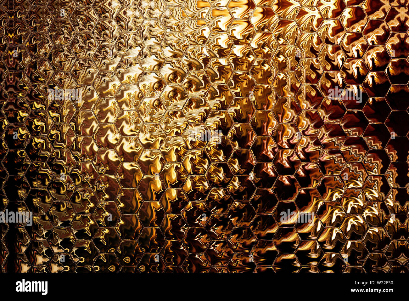 Gold design pattern backdrop. Liquid golden effect imitation. Surreal ...
