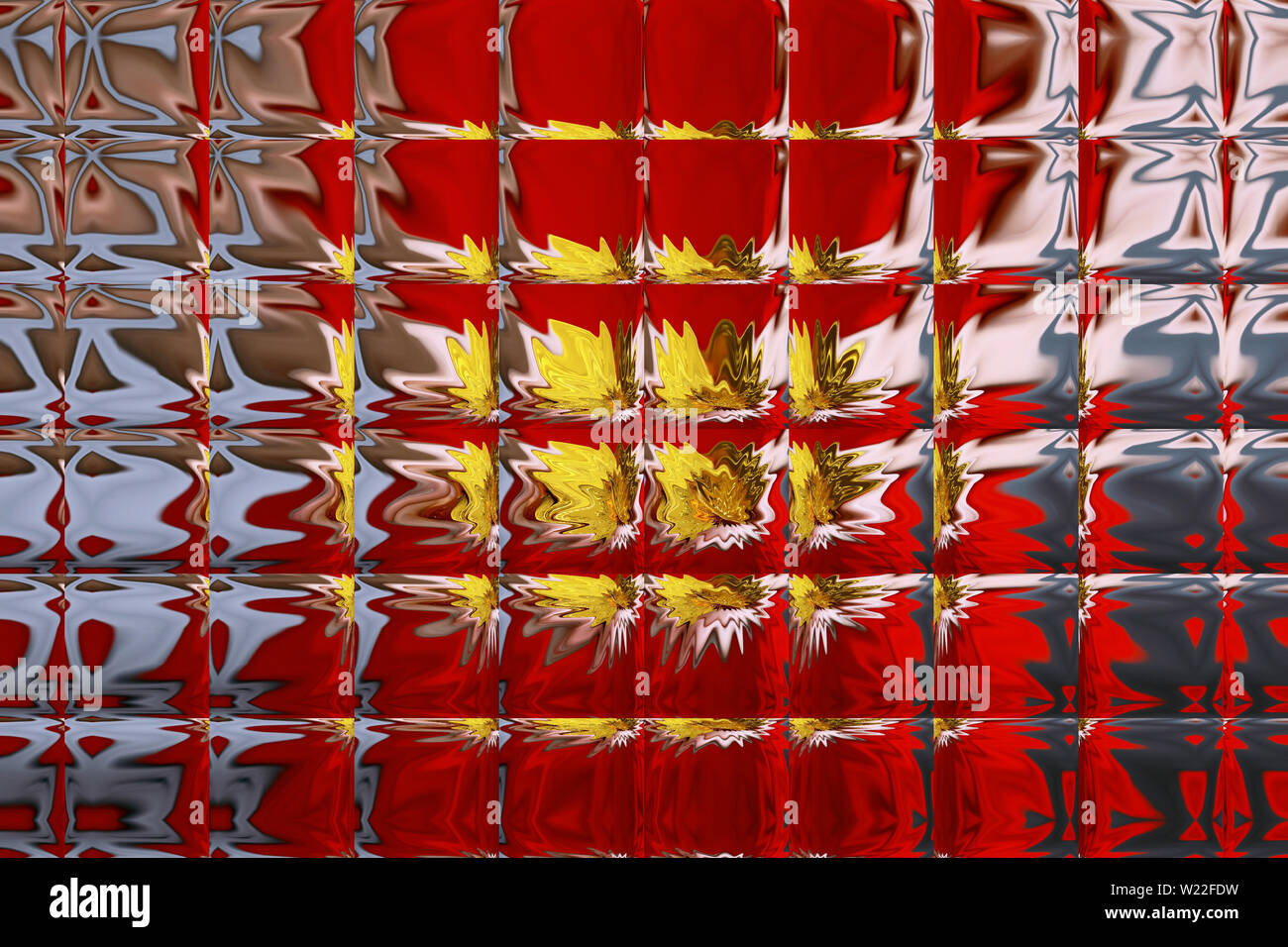 Gold design pattern backdrop. Liquid golden effect imitation. Surreal ...