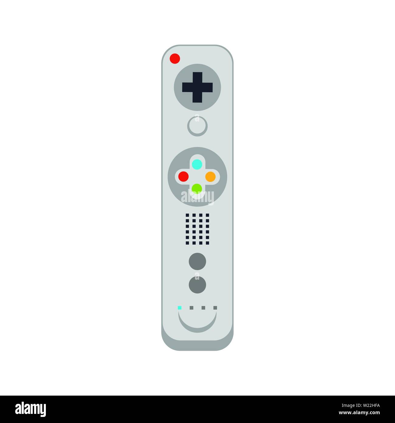 Modern videogame remote control isolated device Stock Vector Image ...
