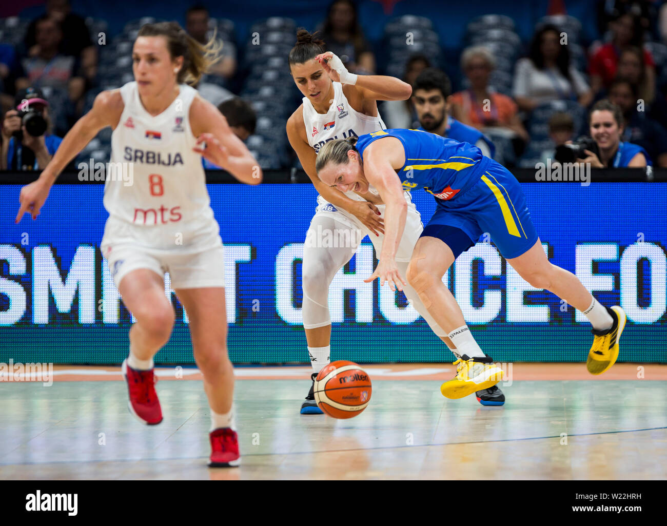 Ana Dabovic of SRB in action Stock Photo - Alamy