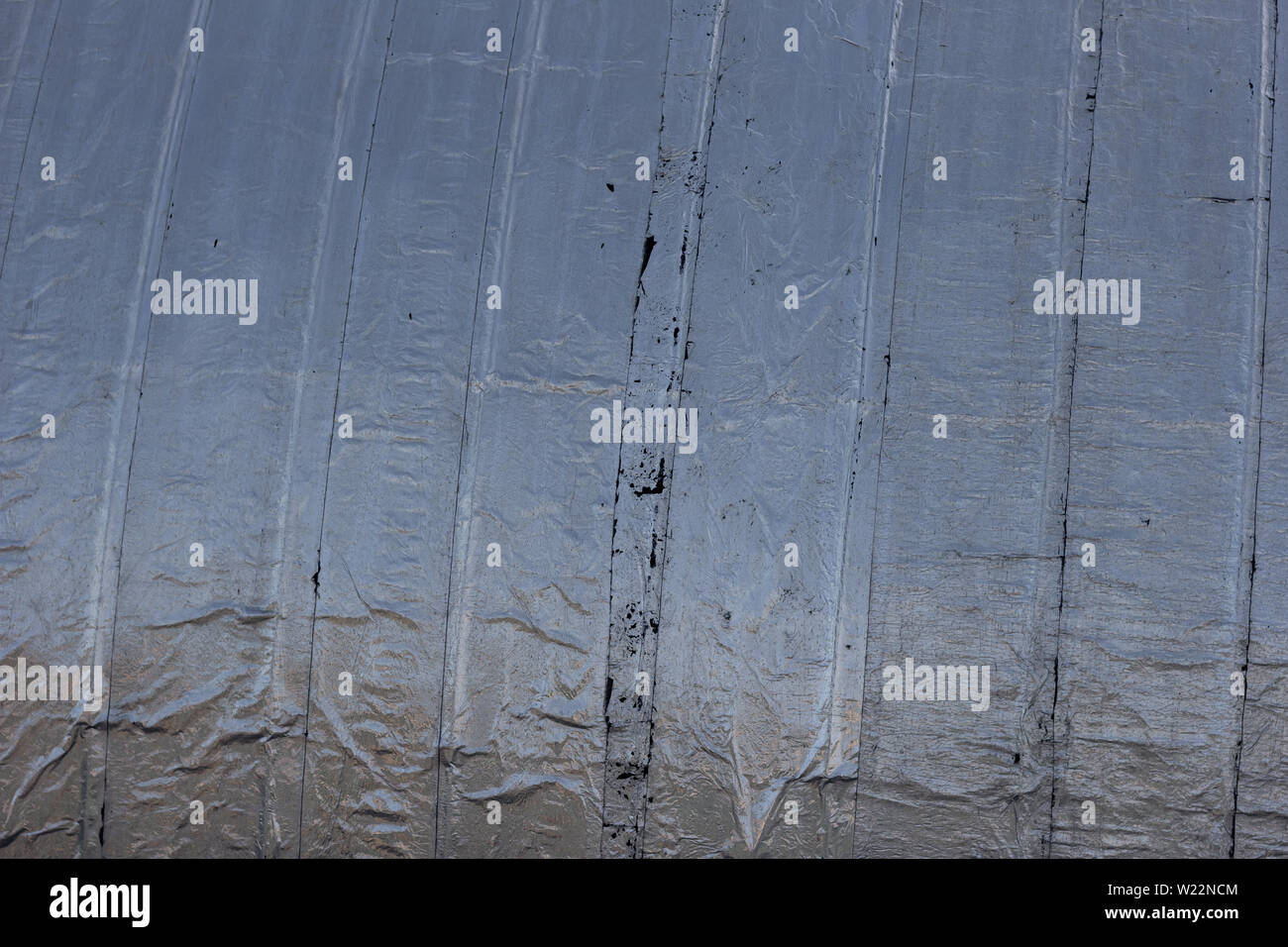 aluminum roof sheet pattern material silver Stock Photo - Alamy