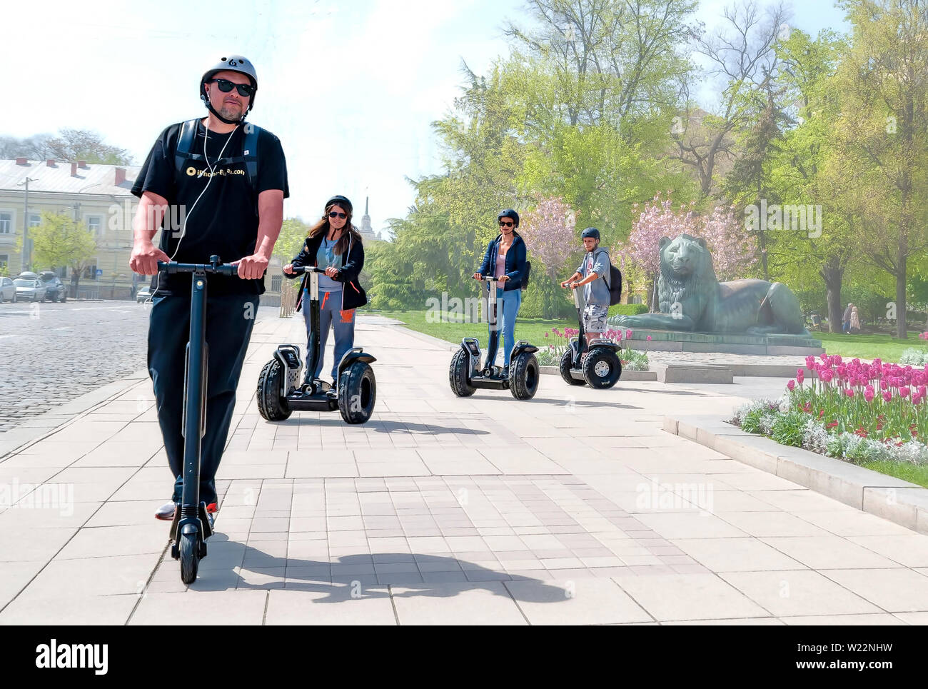 Segway walk hi-res stock photography and images - Alamy