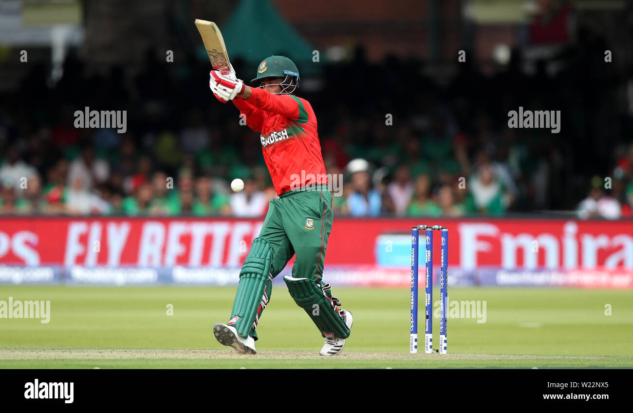 Bangladesh's Tamim Iqbal during the ICC Cricket World Cup group stage ...
