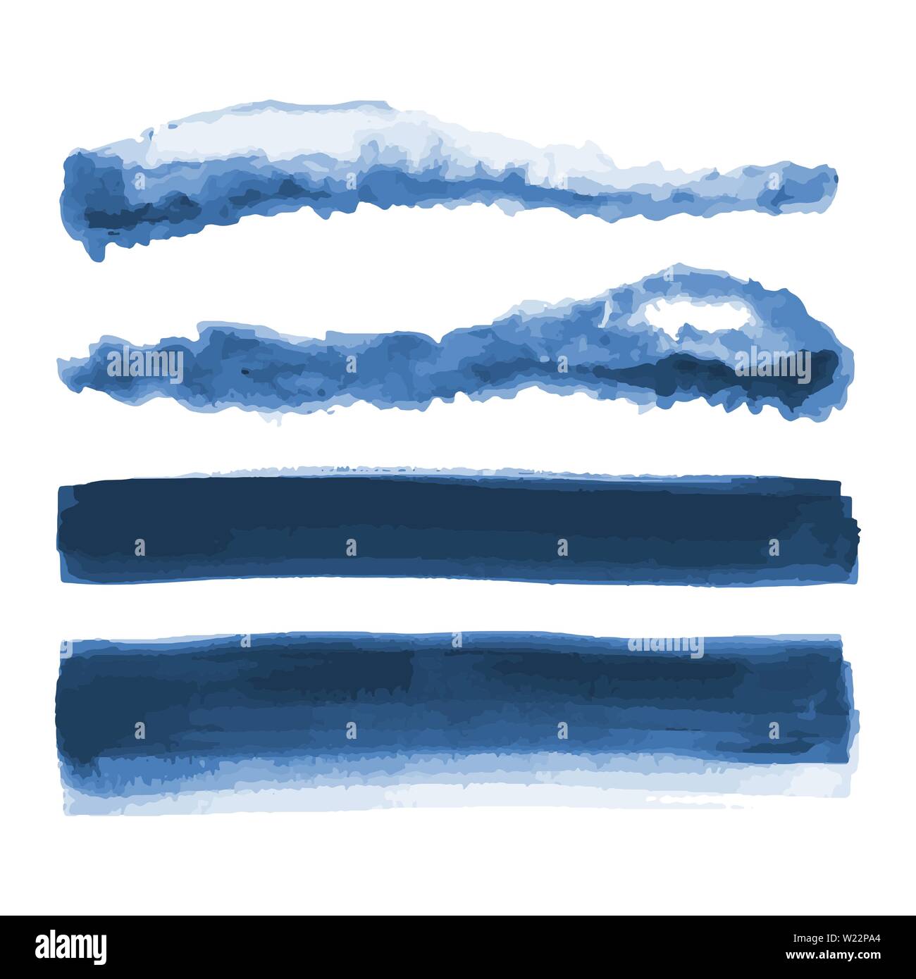 Navy watercolor Stock Vector Images - Alamy