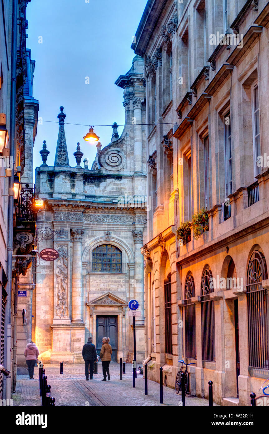 Bordeaux opera house at night hi-res stock photography and images - Alamy