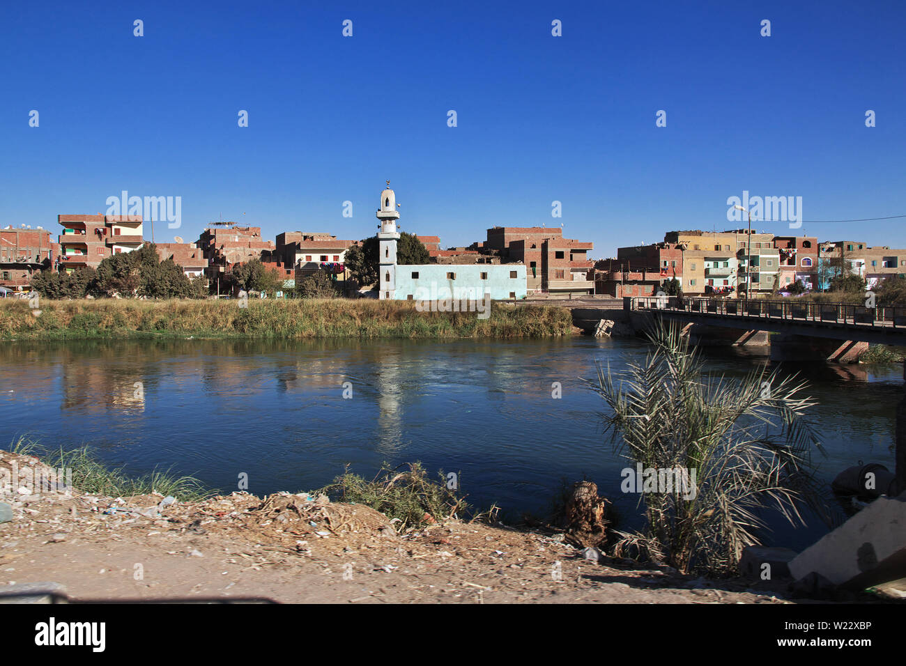 Arab house in El Minya city, Egypt Stock Photo - Alamy