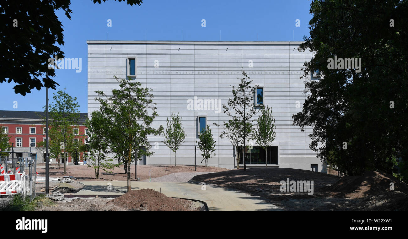 Weimar, Germany. 05th June, 2019. The new building of the Bauhaus ...