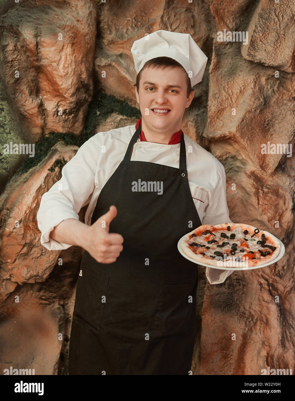 Winking chef hi-res stock photography and images - Alamy