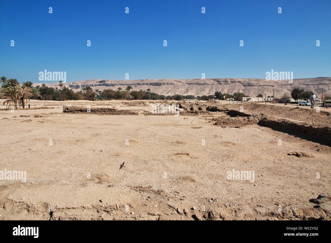 Ruins of Palace in Amarna, Egypt Stock Photo - Alamy