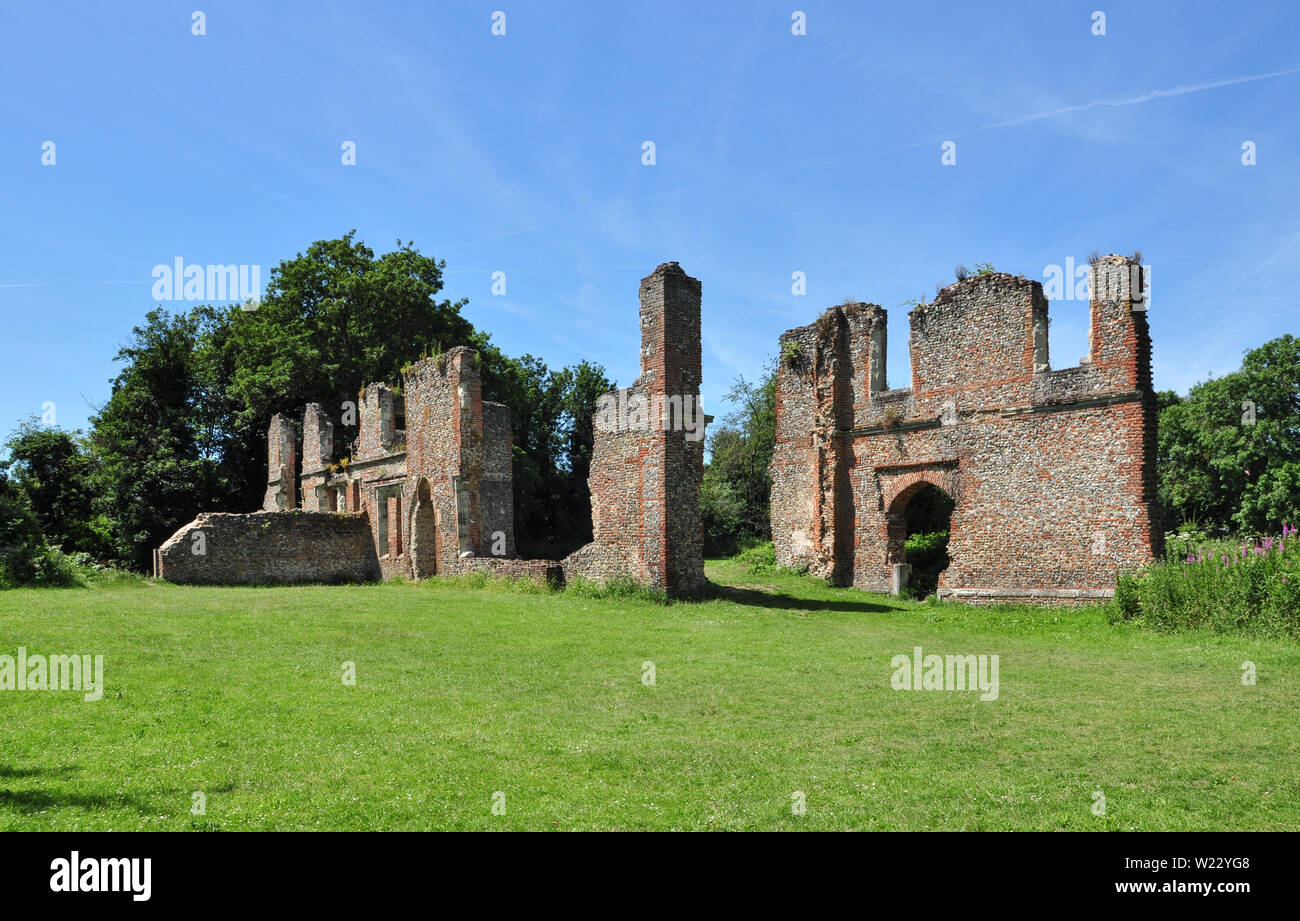 Sopwell Nunnery Ruins, Cottonmill Lane, St Albans, Hertfordshire ...