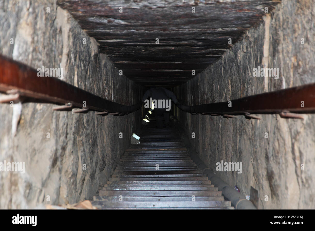 Pyramids in Dahshur, Sahara desert, Egypt Stock Photo - Alamy