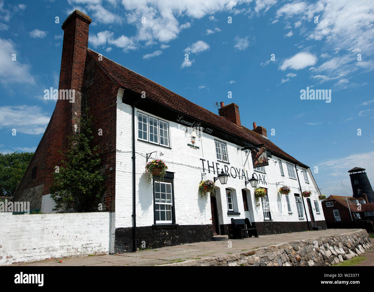 The Royal Oak, Langstone, Hampshire, England, United Kingdom Stock ...