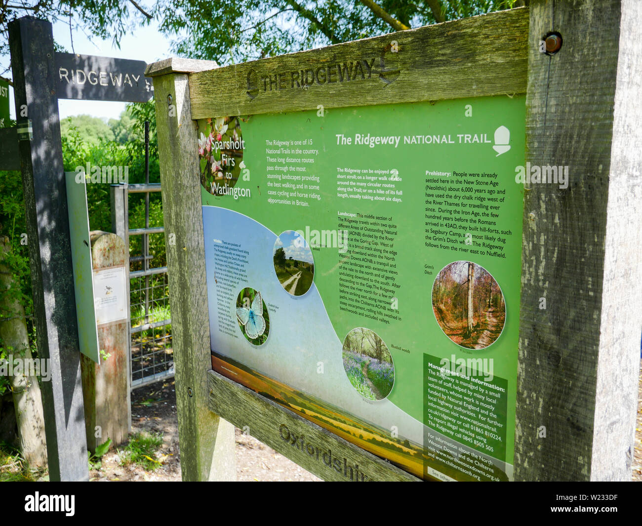 Ridgeway map hi-res stock photography and images - Alamy