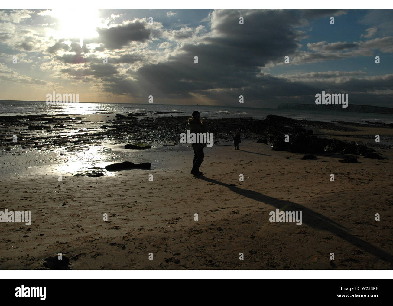 Compton Bay Isle of Wight Stock Photo - Alamy