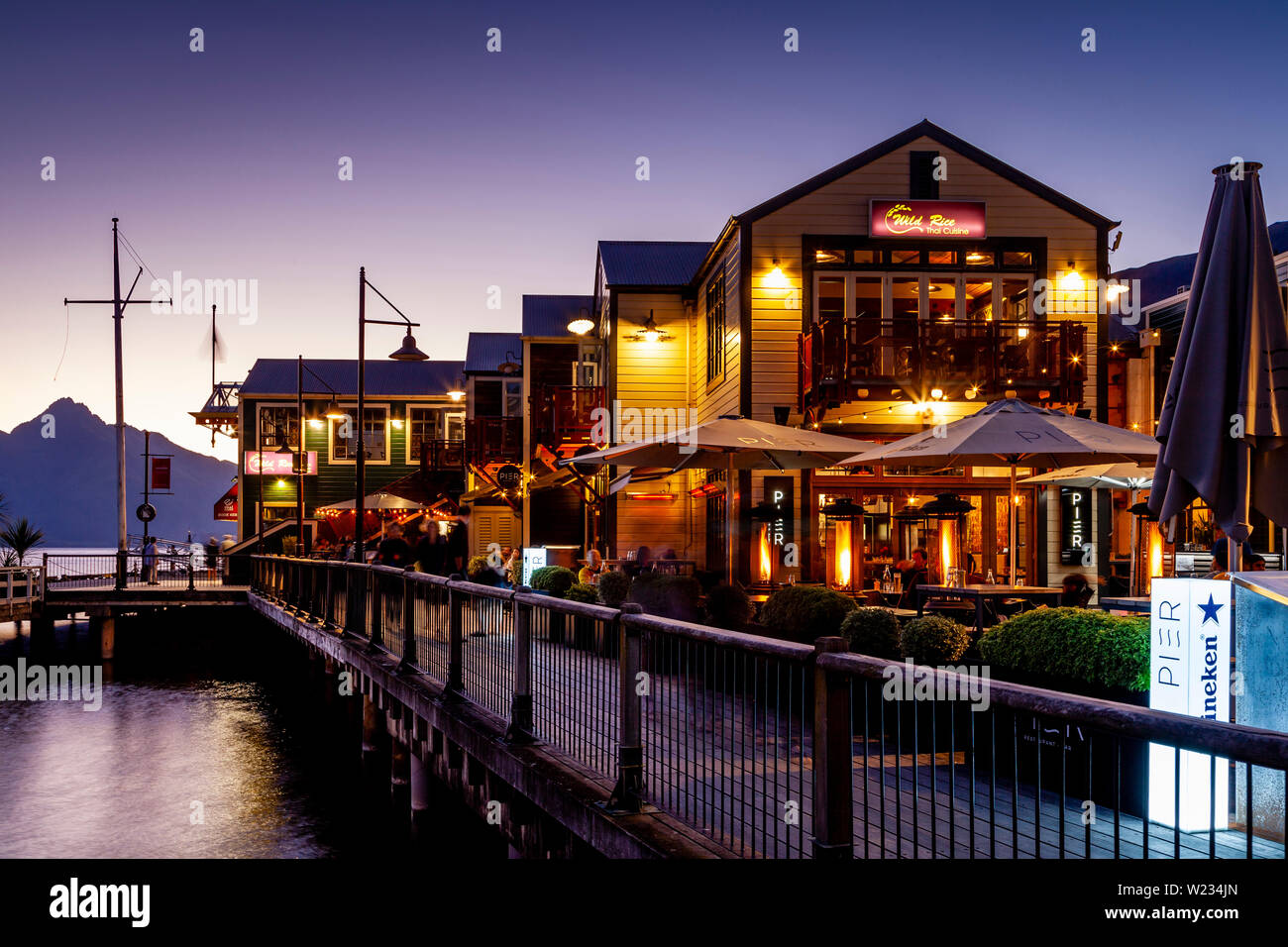 Steamer wharf new zealand hi-res stock photography and images - Alamy