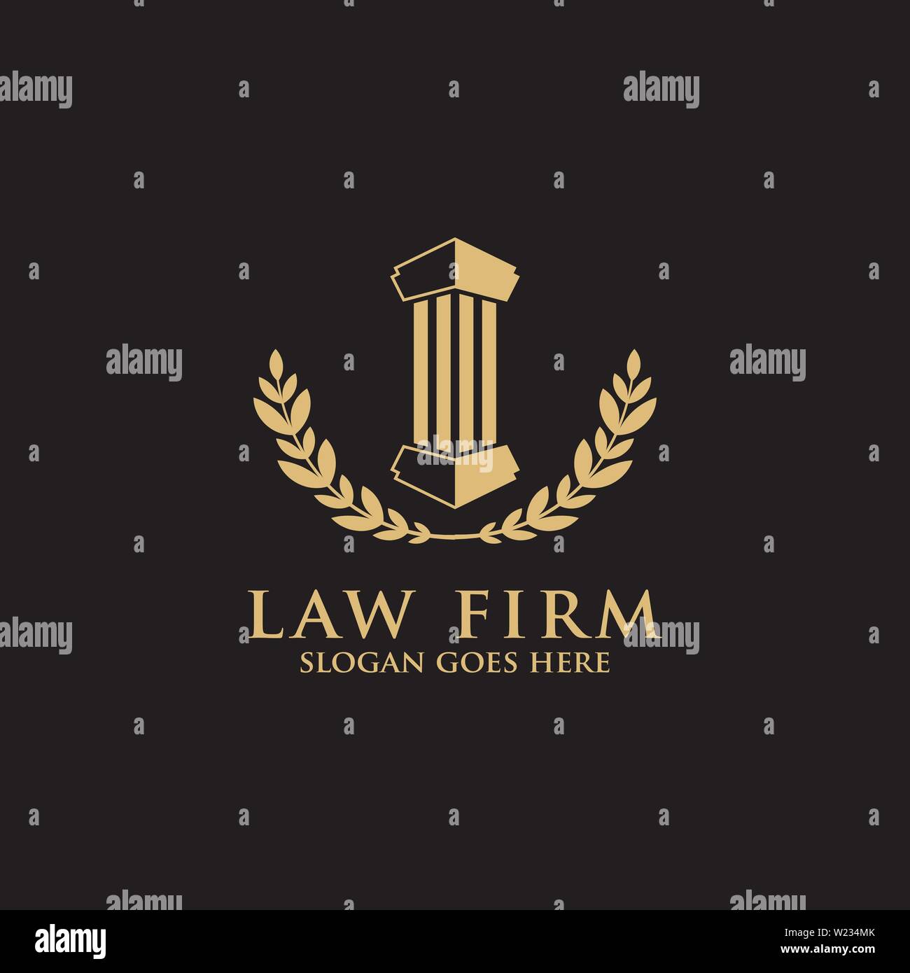 Law firm vector vectors hi-res stock photography and images - Alamy