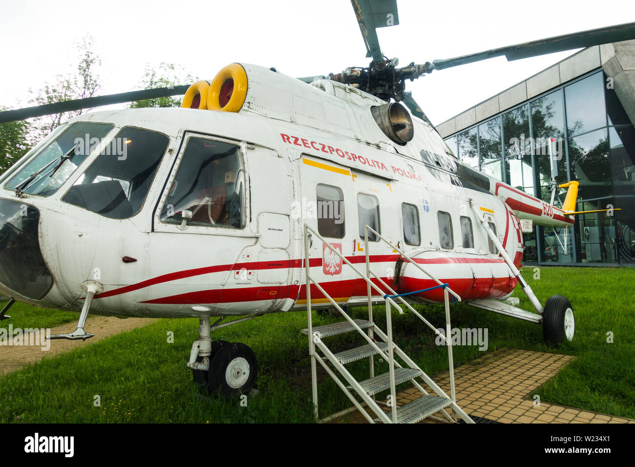 Pope john paul helicopter hi-res stock photography and images - Alamy